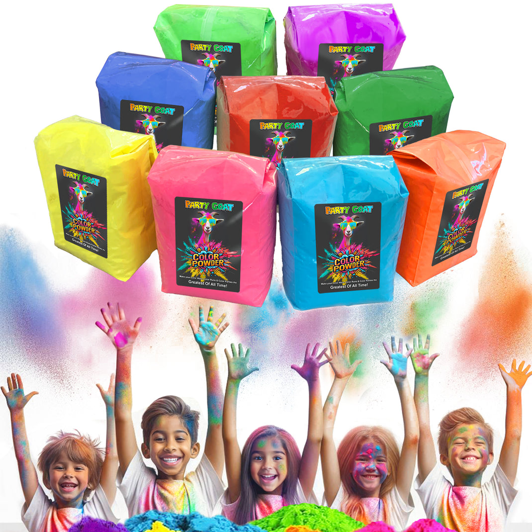 How to do a Color Run for your School? – PARTY GOAT