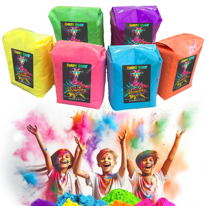 Colored Powder for Color Runs & Color Wars – PARTY GOAT
