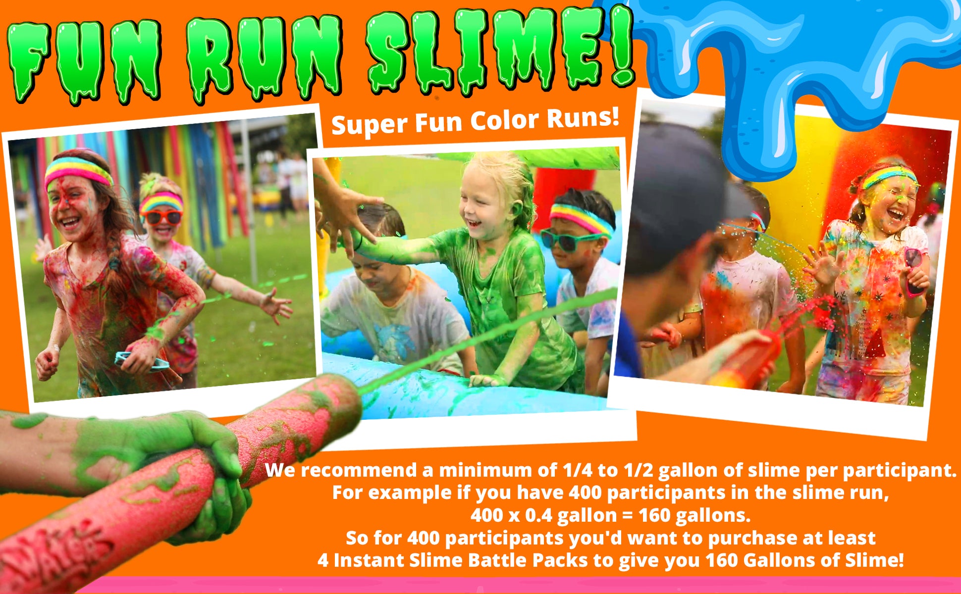 How to do a Slime Color Run? – PARTY GOAT