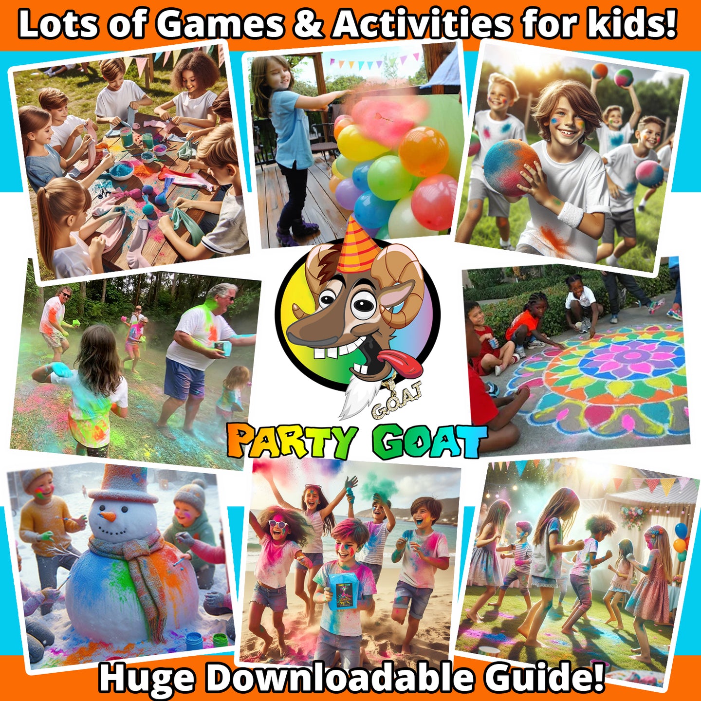How to throw a Color Party – PARTY GOAT