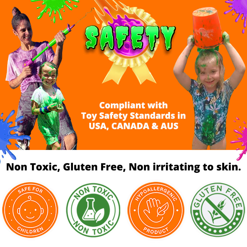 BULK INSTANT SLIME Mix! Makes 25 Gallons! Sliming games & fundraisers ...