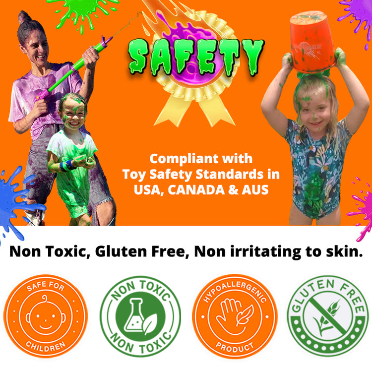 INSTANT SLIME BATTLE PACK! 4 colors for EPIC slime games & challenges ...