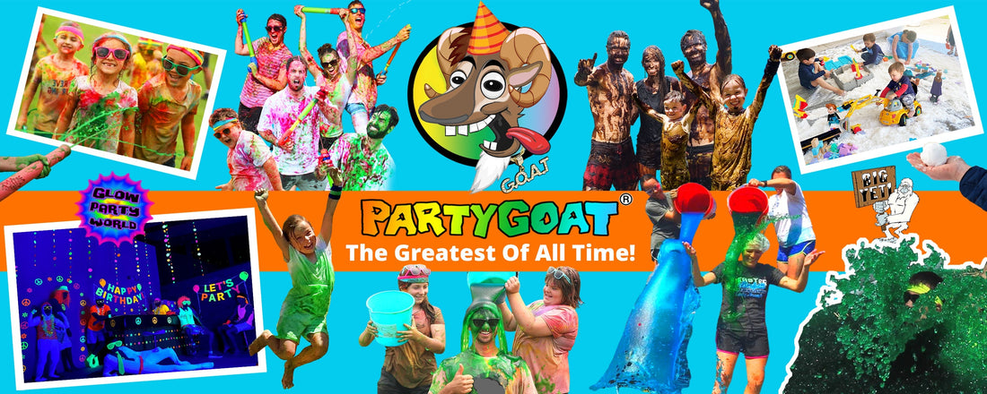 Party Guide, Party Supplies, Jello Wrestling, Slime & mud – PARTY GOAT
