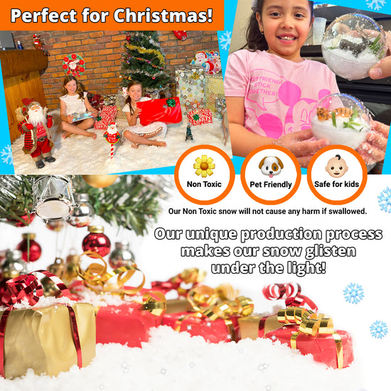 Instant Snow Instructions, Games & Activities – PARTY GOAT