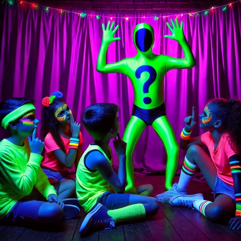 Black Light Party Games for Kids – PARTY GOAT