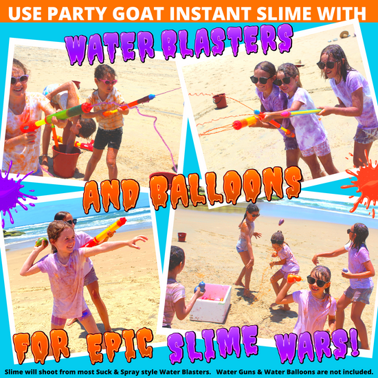 INSTANT SLIME BATTLE PACK! 4 colors for EPIC slime games & challenges ...