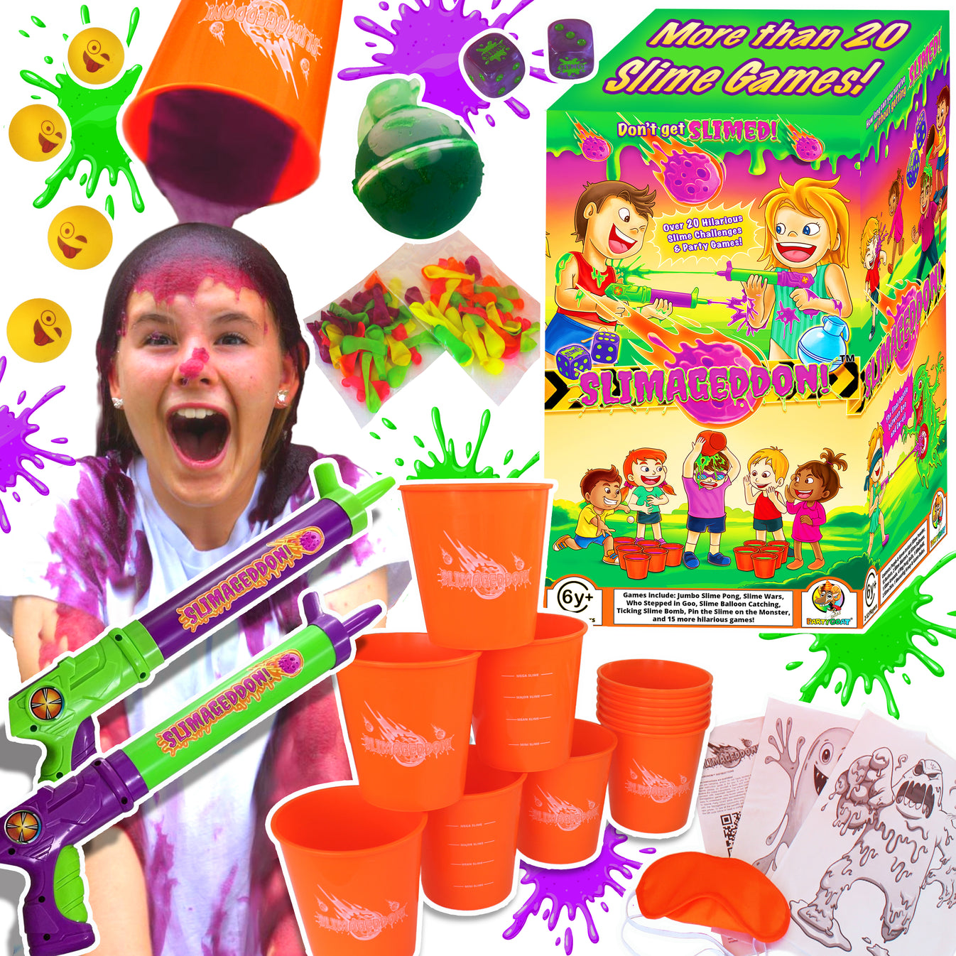 SLIMAGEDDON™ - Ultimate Slime Games Pack – PARTY GOAT