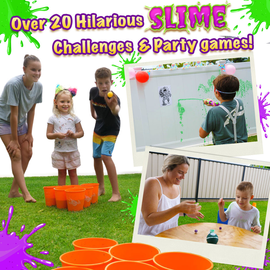 BULK INSTANT SLIME Mix! Makes 25 Gallons! Sliming games & fundraisers ...