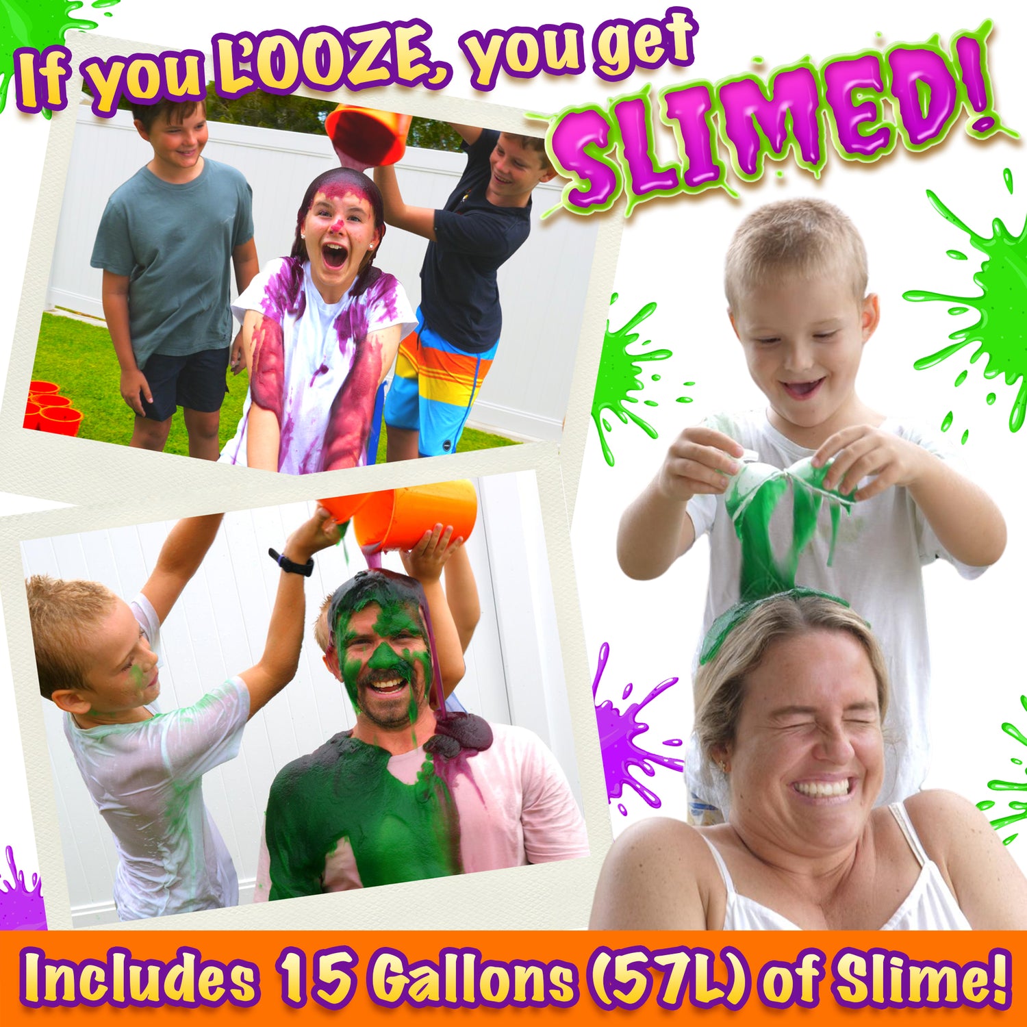 How to have an Epic Slime Color War? – PARTY GOAT